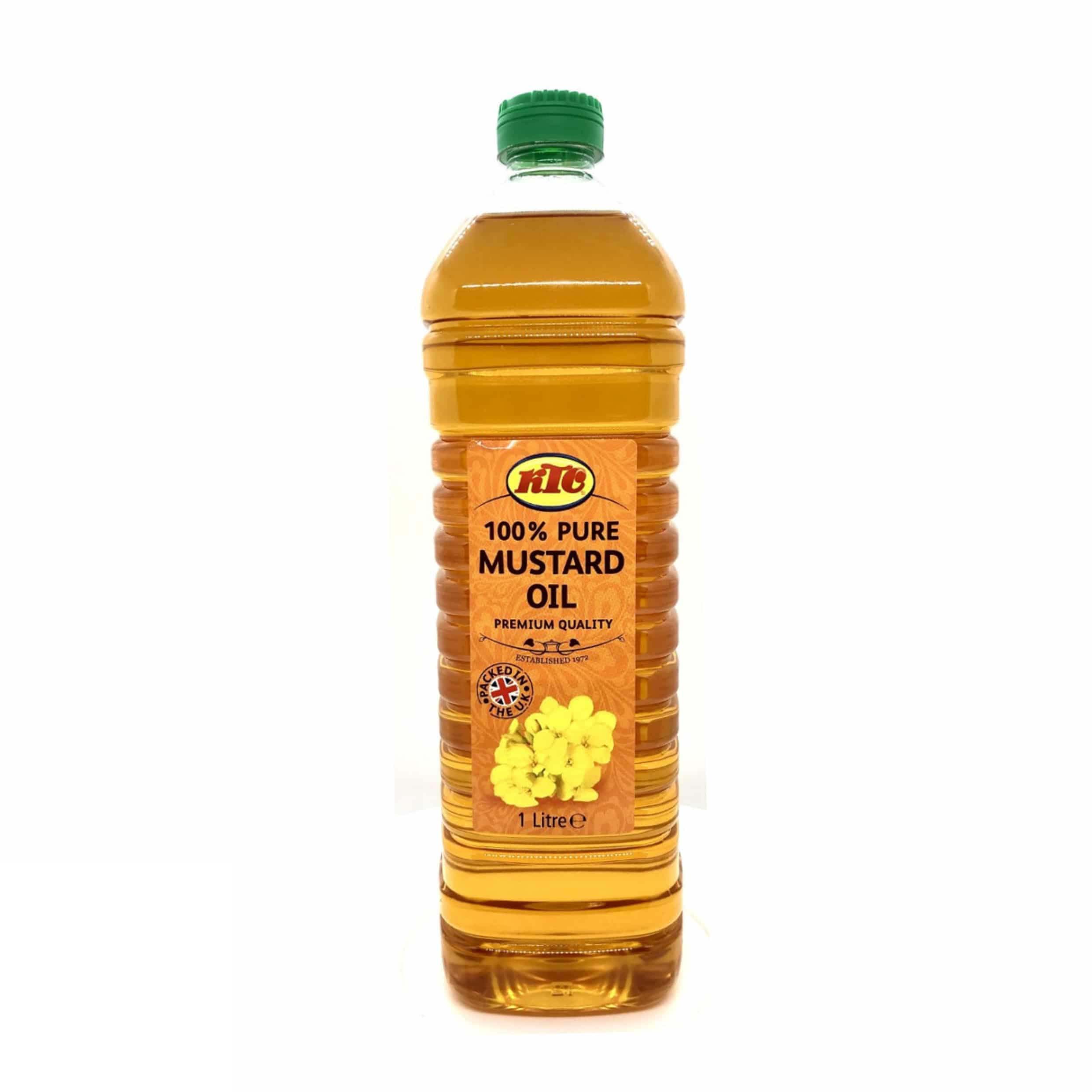 KTC 100% Pure Mustard Oil - 1ltr