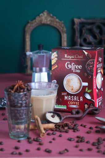 Royal Chai Coffee Latte Masala Coffee Unsweetened - 140g