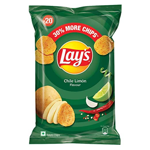 Lays Chilli Lemon Flavour Chips - 50g