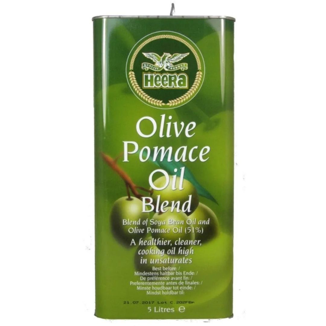 Heera Olive Pomace Oil Blend Can - 5ltr