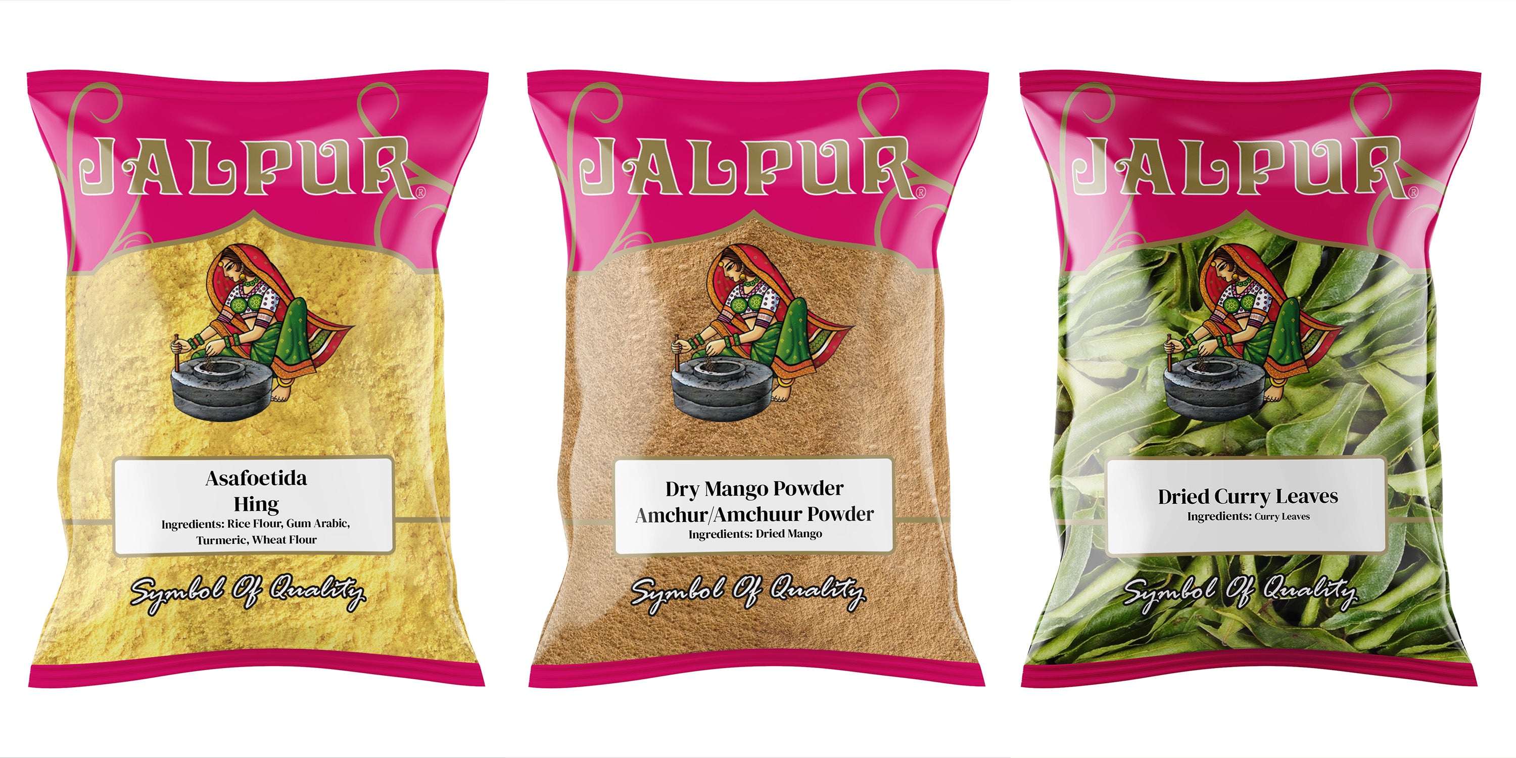 Jalpur Millers Spice Combo Pack - Asafoetida 50g - Dry Mango Powder 10