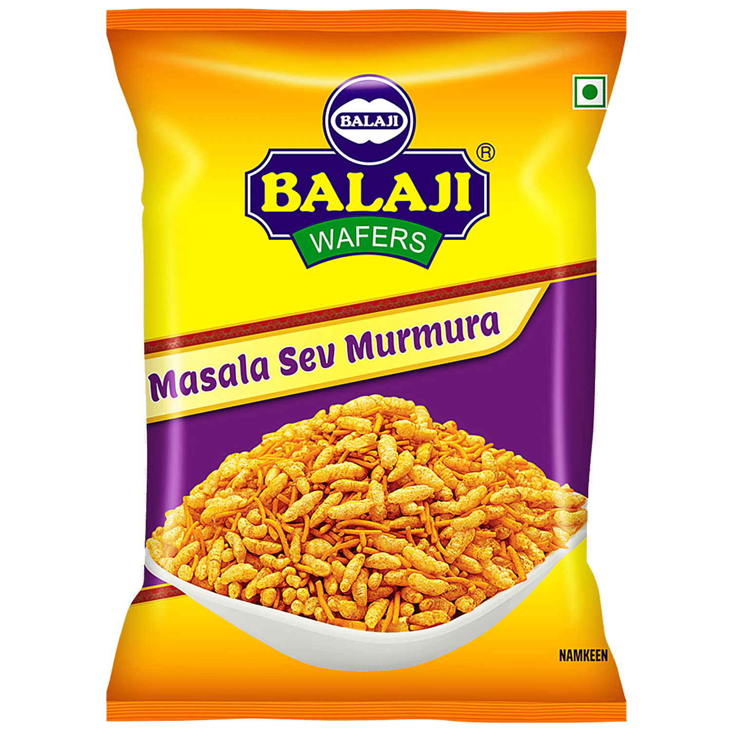 Balaji Wafers Masala Sev Mamara - (masala flavour puffed rice and gram