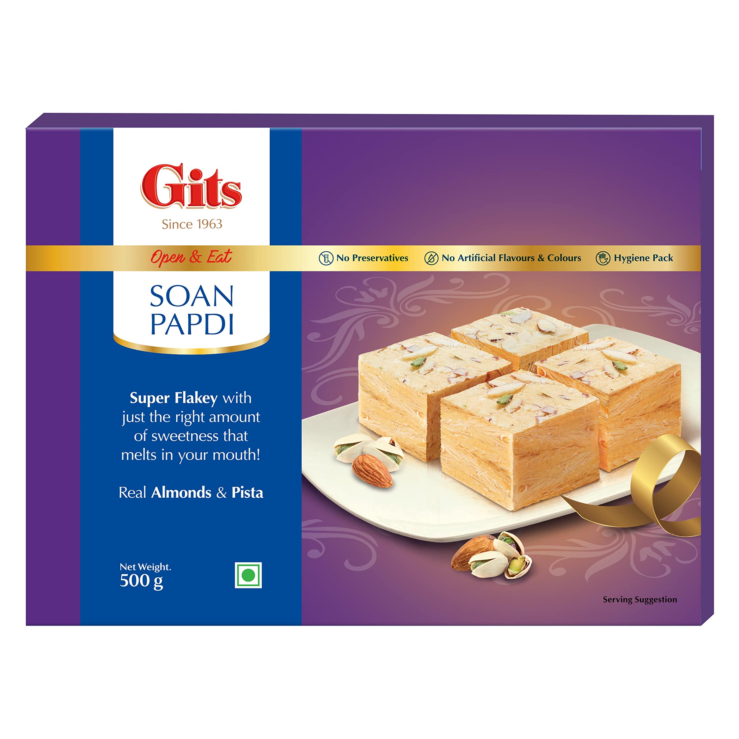 Gits Soan Papdi - Sweet Delight - 500g