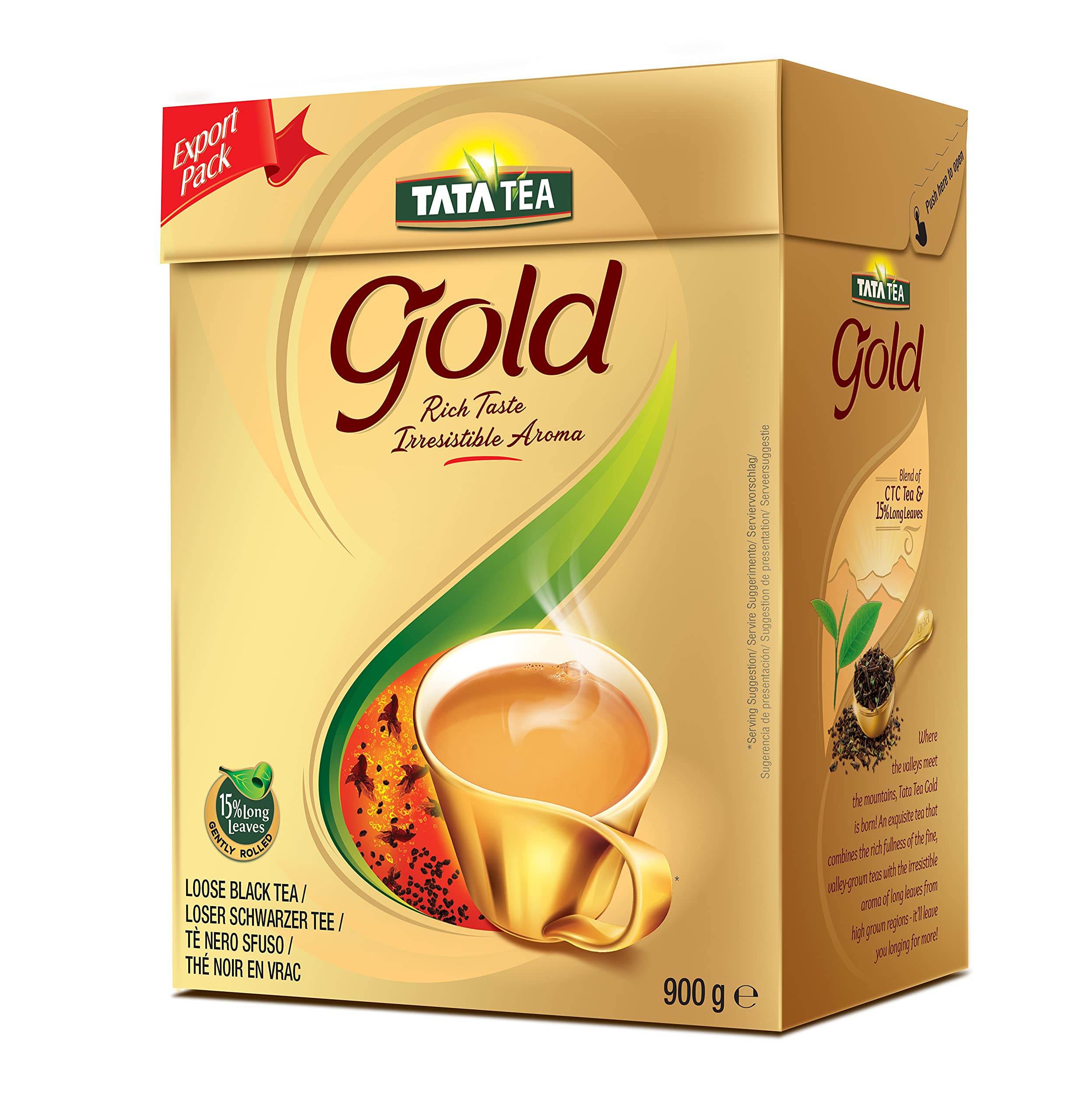Tata Tea Tata Gold Loose Black Tea - 900g
