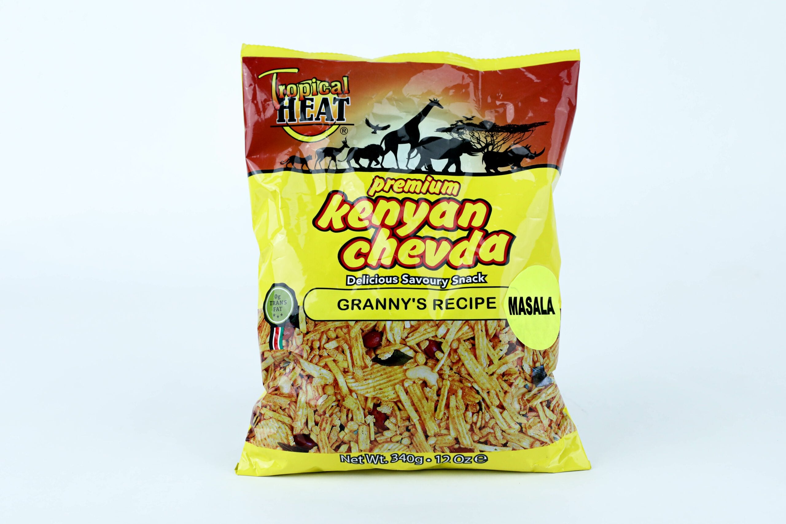 Tropical Heat Premium Kenyan Chevda Medium Granny's Recipe - 340g
