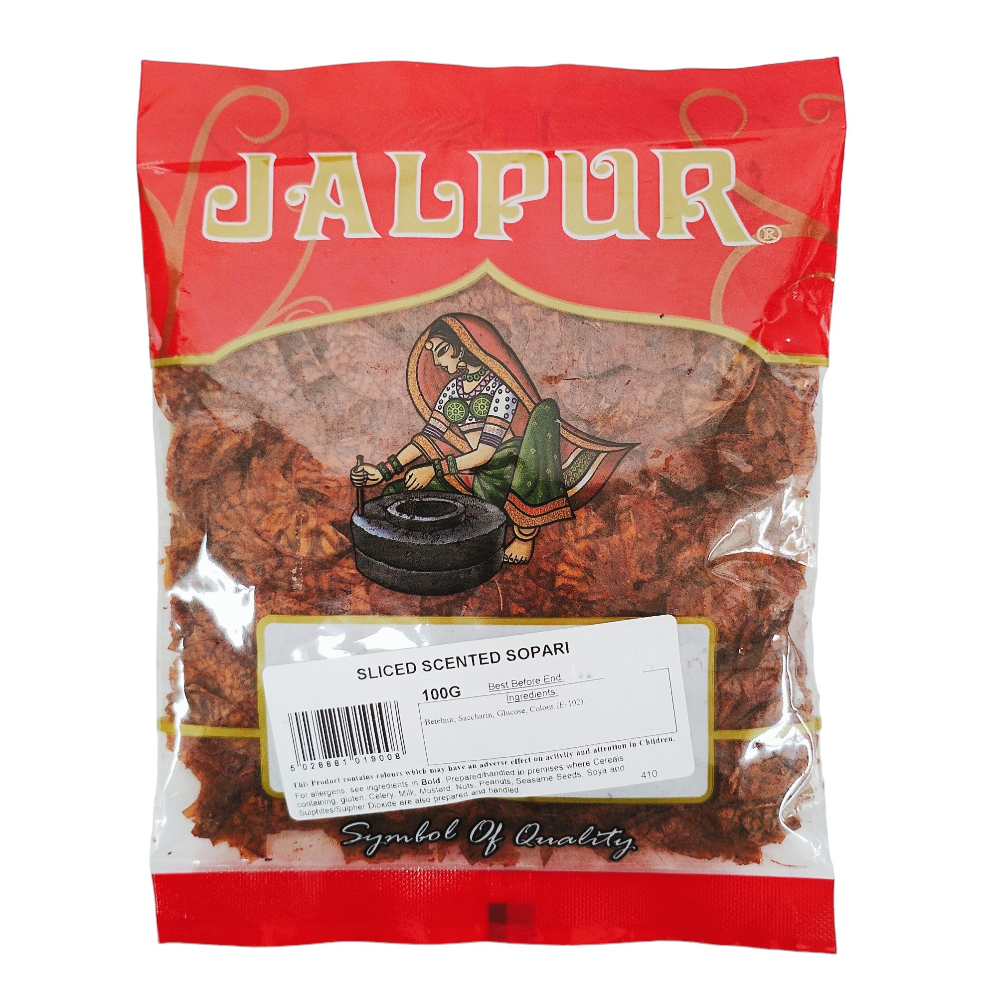 Jalpur Sliced Scented Sopari (Betelnut) - 100g