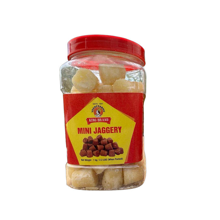King Brand Mini Jaggery - 1kg