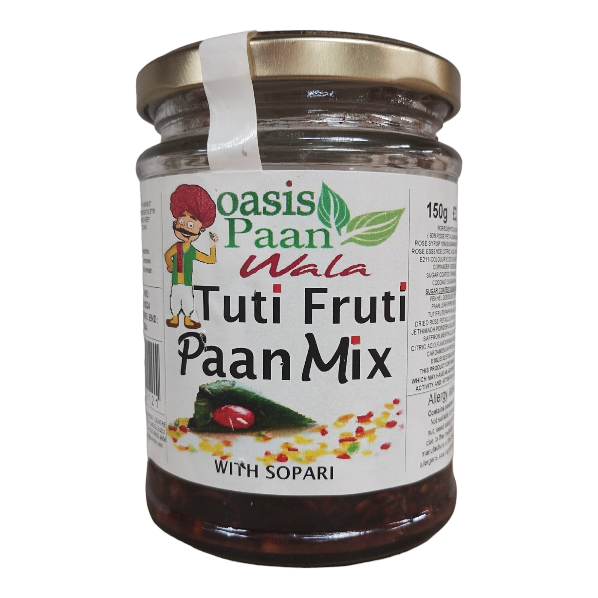 Oasis Paanwala Tuti Fruti Paan Mix With Sopari - 150g