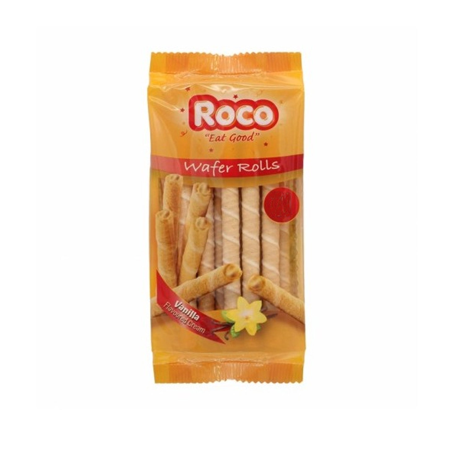 Roco Wafer Rolls Vanilla - 230g