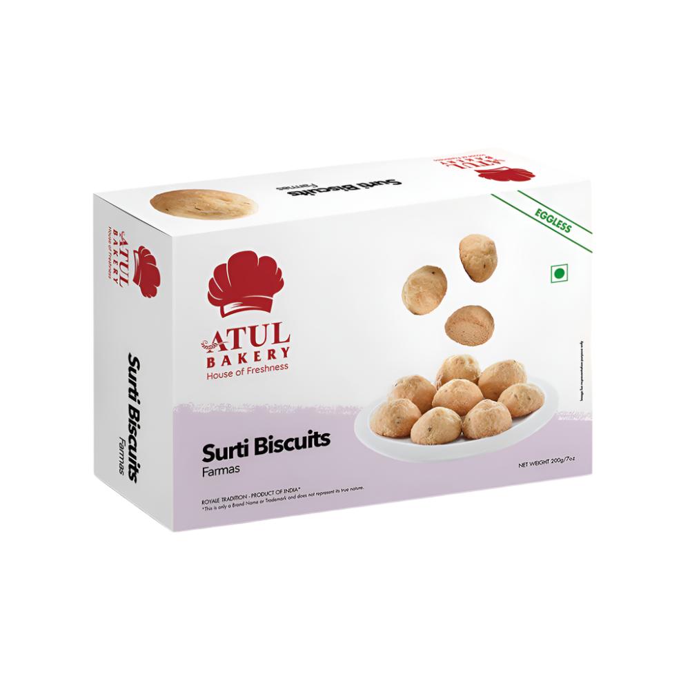 Atul Bakery Surti Biscuits - Traditional - 200g