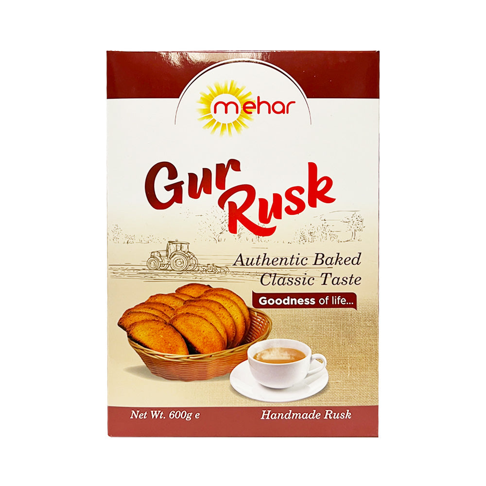 Mehar Gur Rusk - 600g