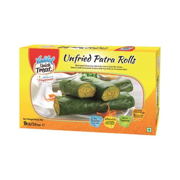 Vadilal - Frozen Unfried Vata Patra Roll - 1kg