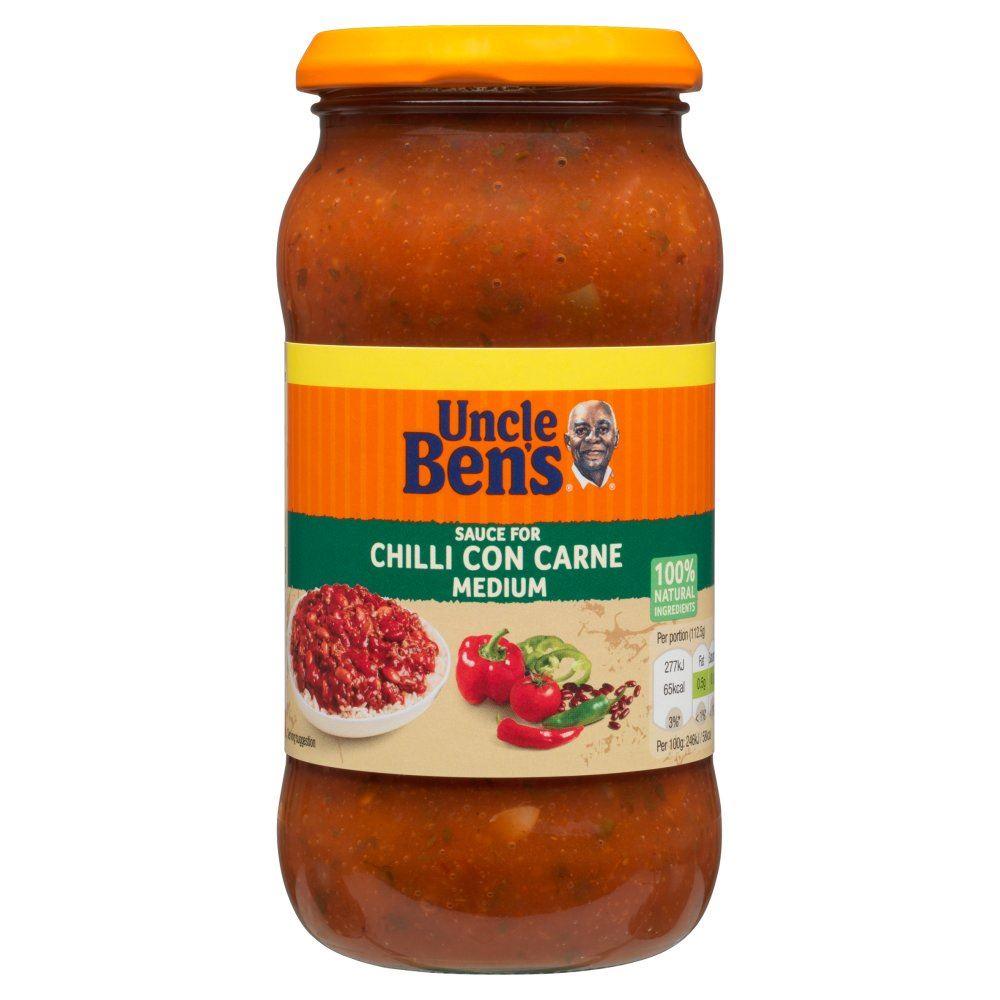 Uncle Ben's Medium Chilli Con Carne Sauce - 450g