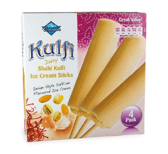 Everest - Frozen Shahi Kulfi Ice Cream Sticks - (4 pack) - 70g